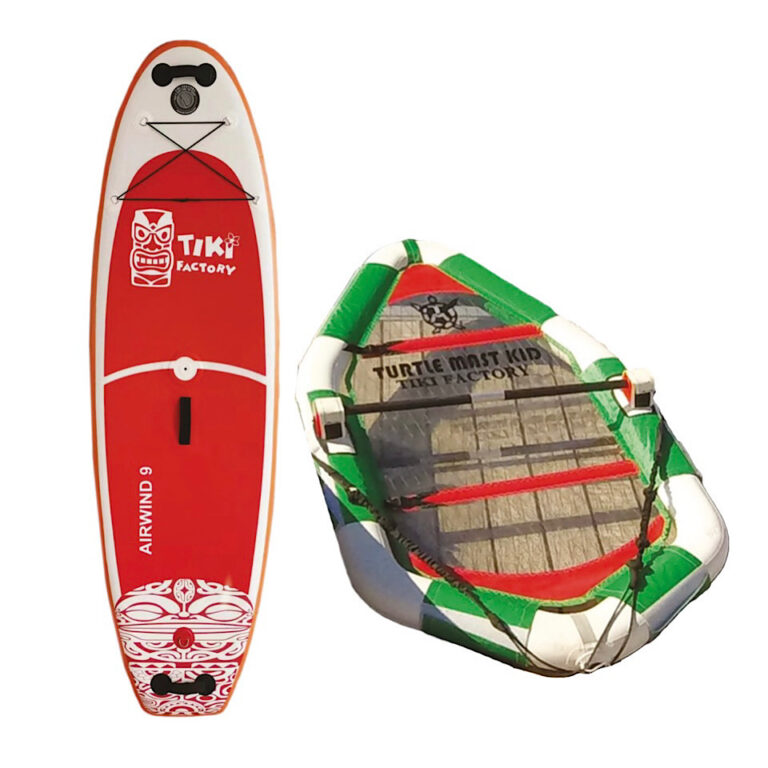 TIKI FACTORY LOISIRS ~ Turtle mast kid pack complet